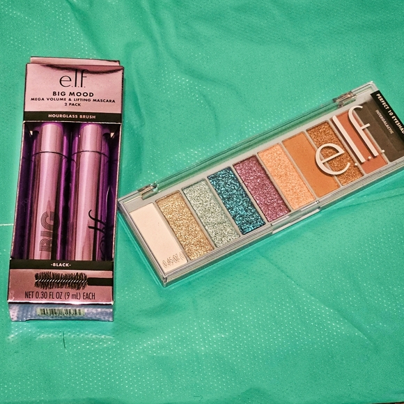 ELF | Makeup | Elf Cosmetics Eyeshadow Palette Mascara Bundle | Poshmark